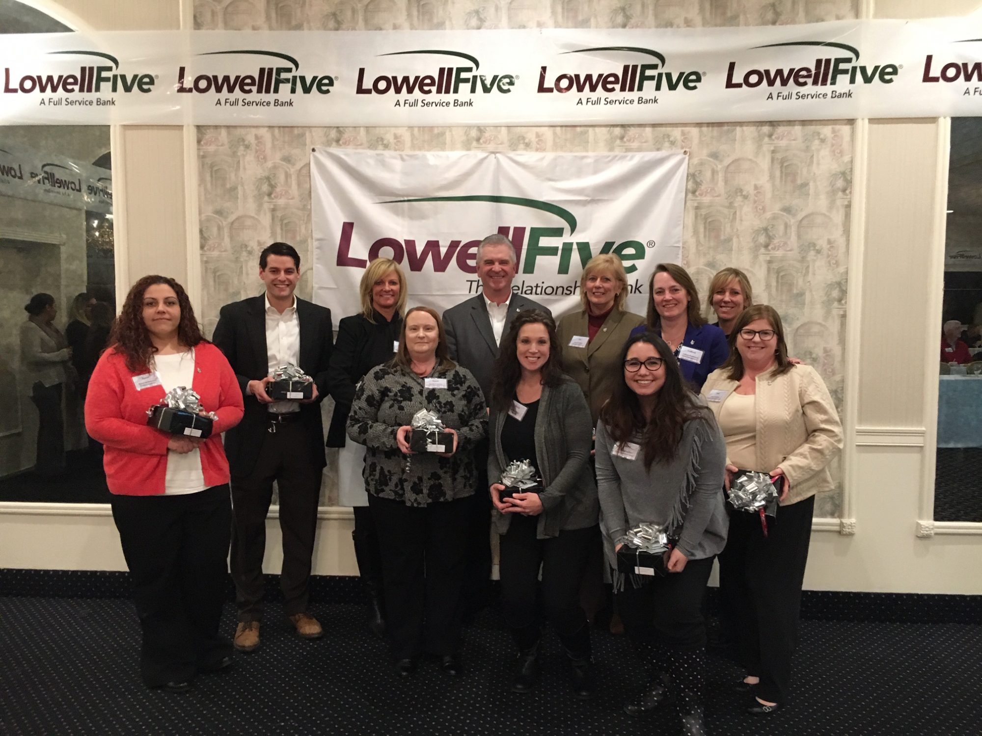 Lowell Five Bank announces inspiring excellence award winners - Lowell Five